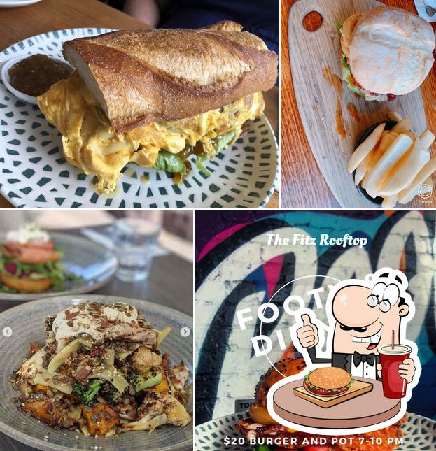 The Fitz Cafe & Rooftop in Fitzroy - Restaurant menu and reviews