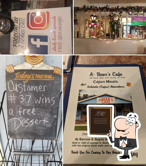 Abear's Cafe, Houma - Restaurant menu, prices and reviews