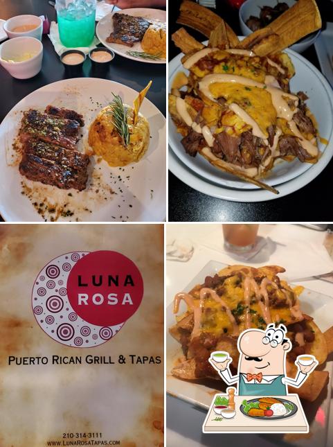 Luna Rosa Puerto Rican Grill y Tapas, San Antonio - Restaurant menu ...