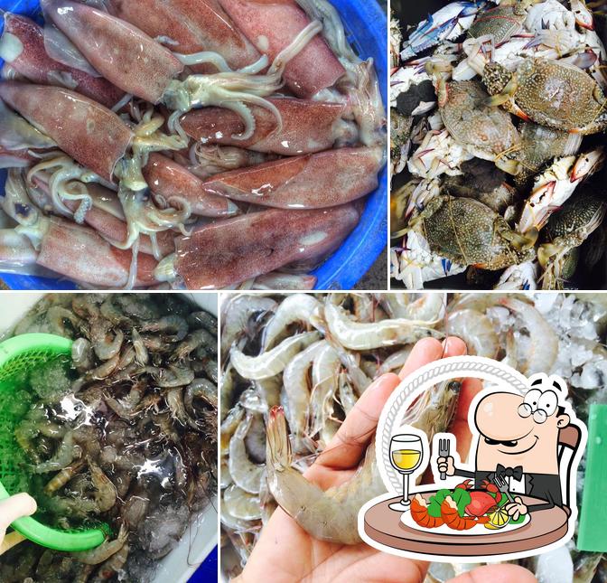 Faridah freshseafood จำหน่ายวัตถุดิบจากทะเลราคาถูก, Hat Yai - Menú del ...