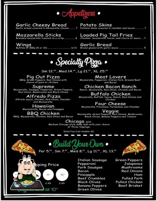 Pig Out Pizza, Butler - Restaurant menu, prices and reviews