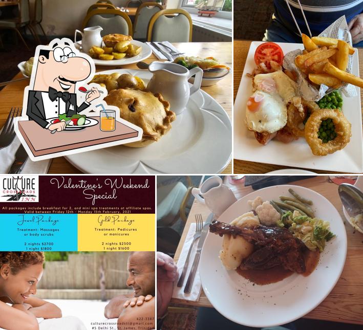 The Four Crossroads Inn in Boston - Restaurant menu and reviews