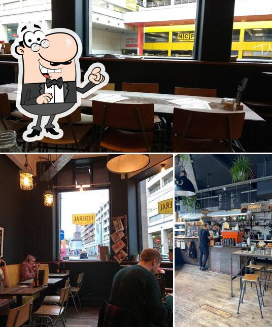 Federal Cafe Bar, Manchester - Restaurant menu, prices and reviews