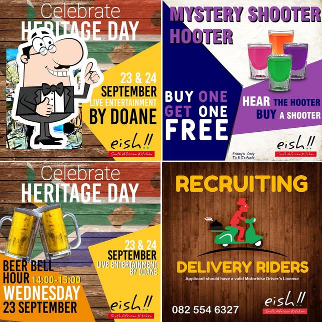 Eish!! Restaurant Secunda, Secunda - Restaurant menu, prices and reviews