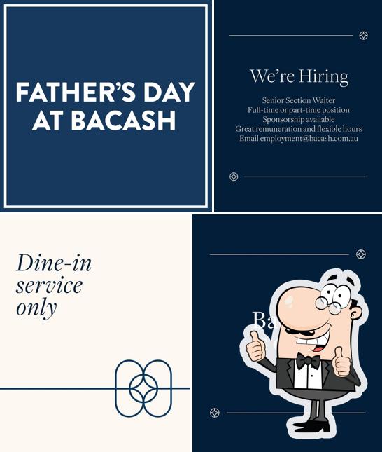 Bacash Restaurant, South Yarra - Restaurant menu, prices and reviews