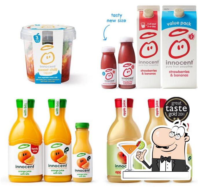 Innocent Drinks, London - Restaurant menu, prices and reviews