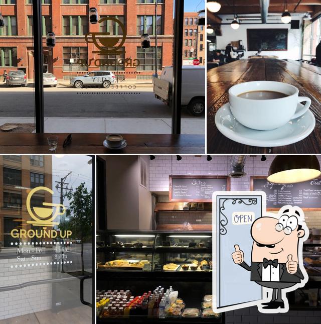 Ground Up Coffee & Bites, 900 W Van Buren St in Chicago - Restaurant ...