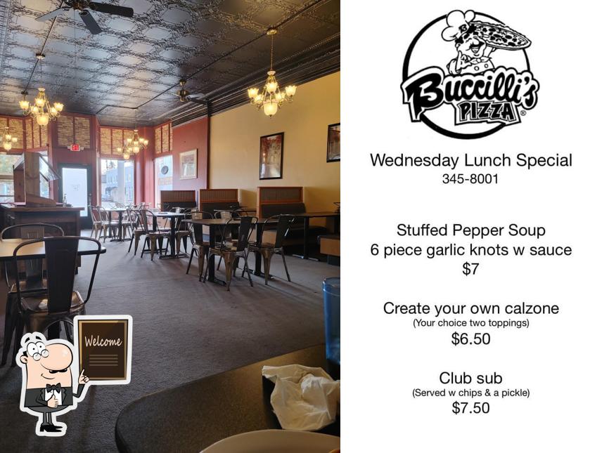 Buccilli's Pizza, West Branch - Restaurant menu, prices and reviews