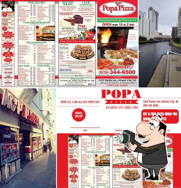 A C Popa Pizza in Atlantic City - Restaurant menu and reviews