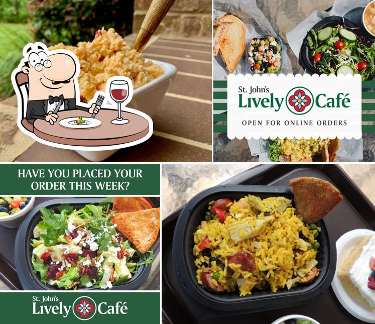 The Lively Café at St. John's, Tallahassee - Restaurant menu, prices ...