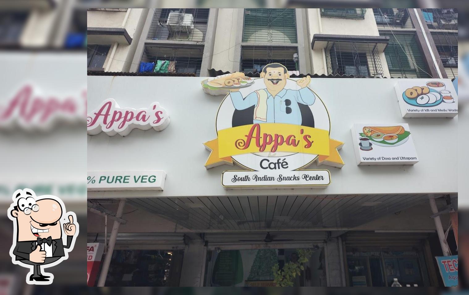 Appa's Cafe - South Indian Snacks Center, Virar - Restaurant menu ...