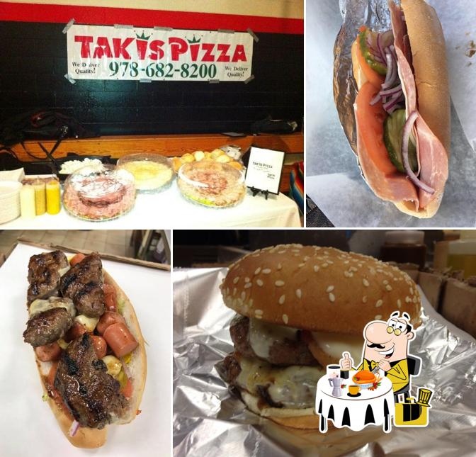 Taki's Pizza / J & M Wines, North Andover - Restaurant menu, prices and ...