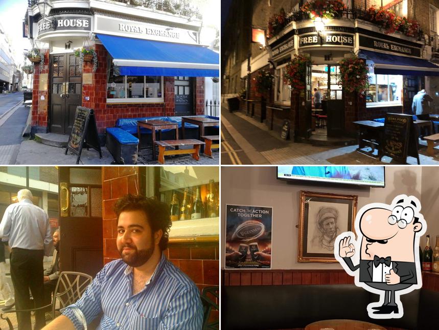 The Royal Exchange Pub, London - Restaurant menu, prices and reviews