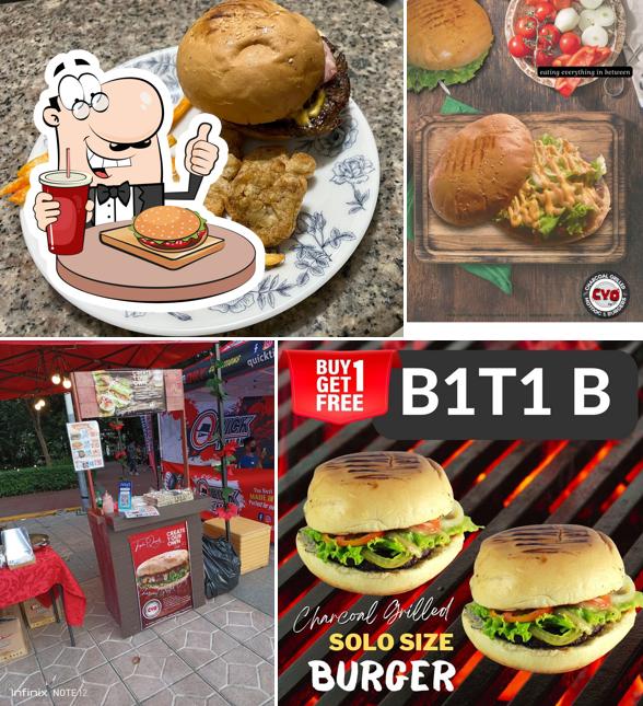 CYO (Create Your Own) Charcoal Grilled Hotdog & Burgers, Manila ...