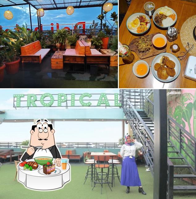 Tropical Rooftop cafe, Medan - Restaurant reviews