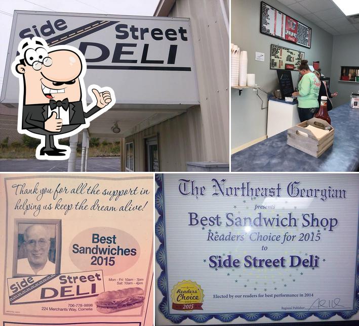 Side Street Deli, Cornelia - Restaurant menu, prices and reviews