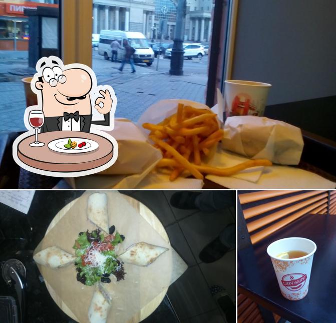 Curry-Wurst cafe, Dnipro, Vokzalna Square - Restaurant reviews