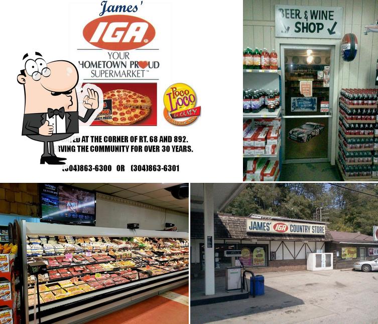 James IGA / Maka Mia Pizza Washington WV - Restaurant menu, prices and ...