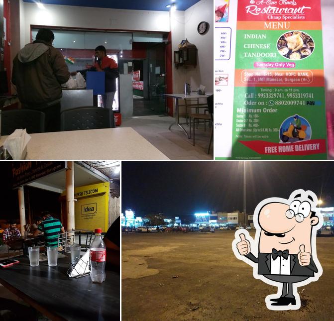 A One Family Restaurant, Gurugram - Restaurant menu, prices and reviews