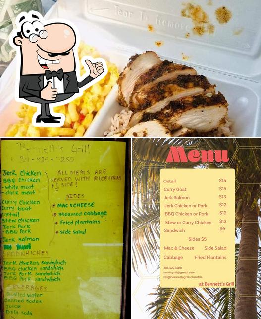 Bennett 5 Star Grill, Columbia - Restaurant menu, prices and reviews