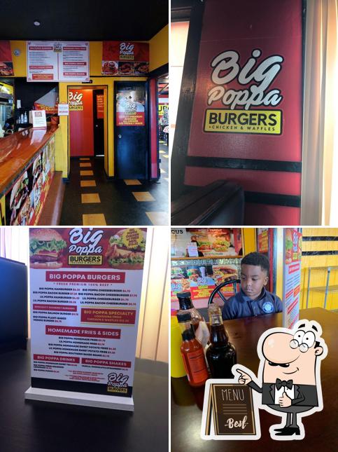 Big Poppa Burgers Chicken & Waffles in Harvey - Restaurant menu and reviews