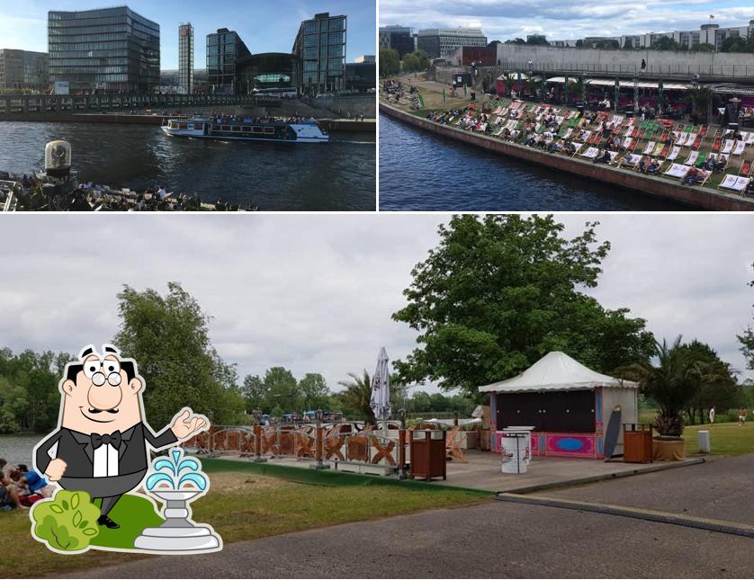 Capital Beach pub & bar, Berlin, Ludwig-Erhard-Ufer - Restaurant reviews