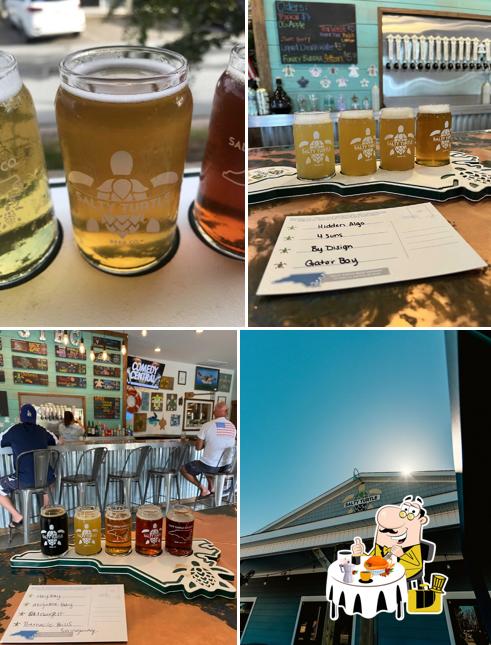 Salty Turtle Beer Company, Surf City - Restaurant menu, prices and reviews