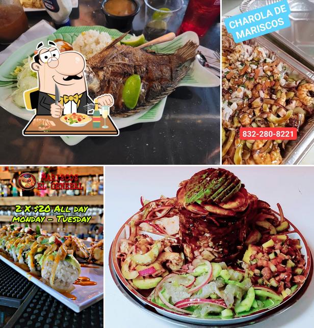 Mariscos El General, 2222 Spencer Hwy in Pasadena - Restaurant menu and ...