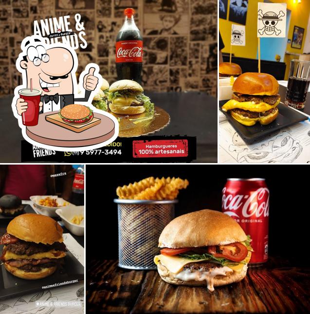 Anime & Friends Burger restaurante, São Paulo, Av. Dep. Cantídio ...