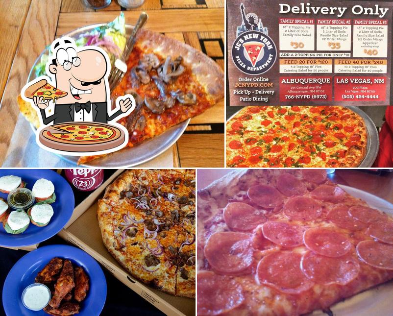 JC's New York Pizza Department in Albuquerque - Restaurant menu and reviews