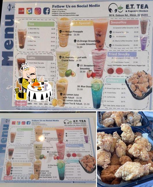 E.T. Tea, Mesa - Restaurant menu, prices and reviews