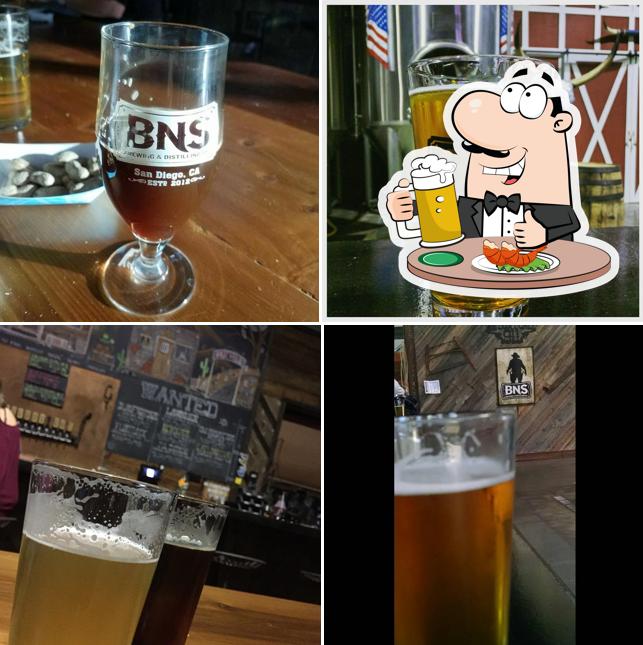 BNS Brewing & Distilling, Santee - Restaurant menu, prices and reviews