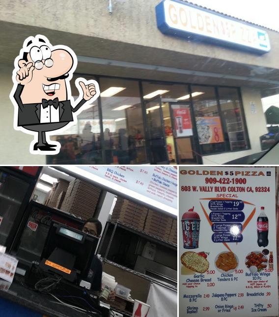 Golden Pizza and Wings in Colton - Restaurant menu and reviews
