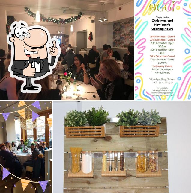OGGI Italian Restaurant, Leicester - Restaurant menu, prices and reviews
