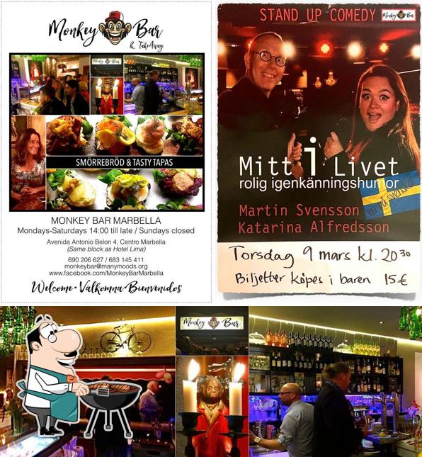 Monkey Bar, Marbella - Restaurant menu, prices and reviews