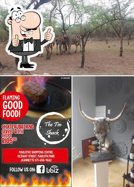Menu of The Tin Shack Restaurant, Marloth Park - reviews and ratings