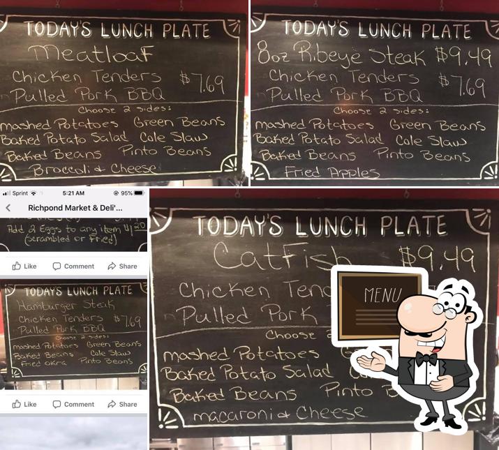 Richpond Market, Bowling Green - Restaurant menu, prices and reviews