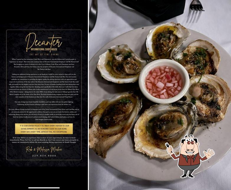 Decanter International Chophouse, Albany - Restaurant menu, prices and ...