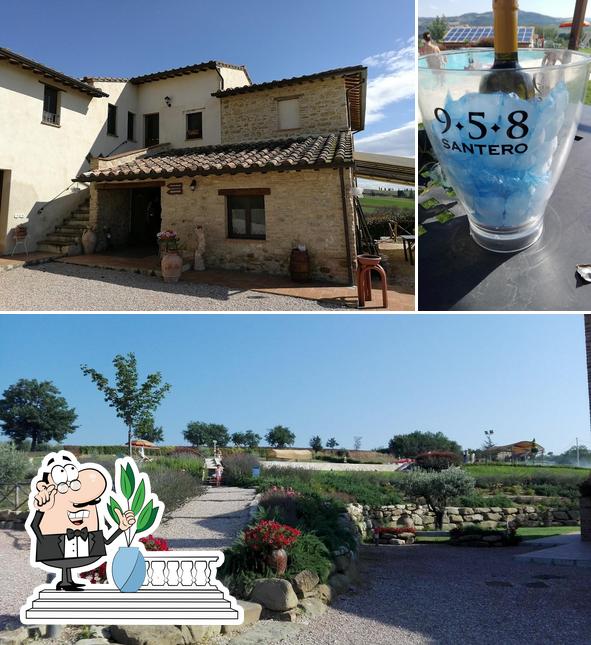 Agristurismo San Silvestro, Morcella. restaurant, Marsciano