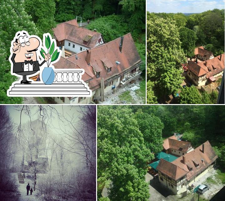 Berggasthof Moritzberg restaurant, Röthenbach an der Pegnitz, Auf dem ...