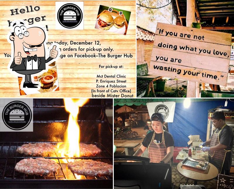 The Burger Hub restaurant, Atimonan