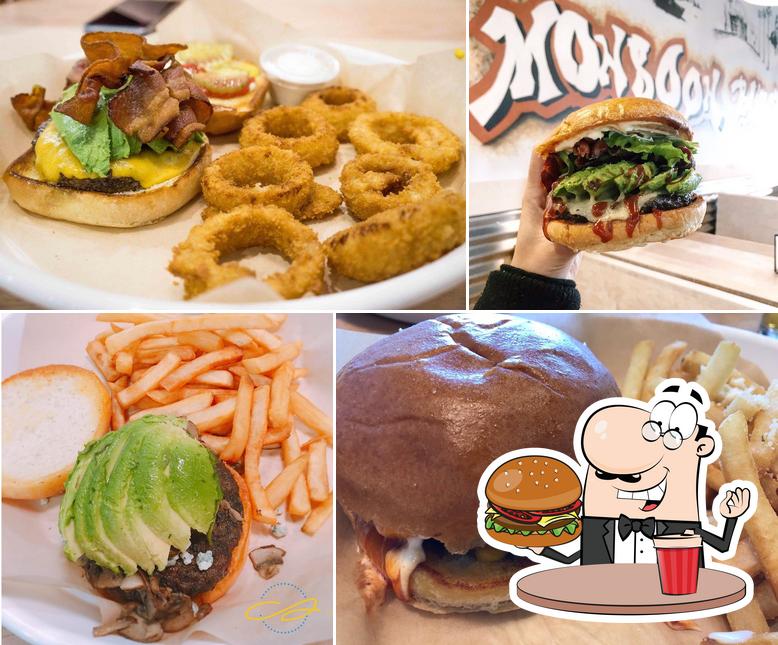 Monsoon Burgers, 4740 Natomas Blvd #130 in Sacramento - Restaurant menu ...