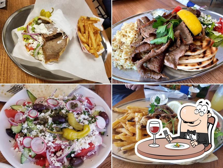 Meráki Greek Grill, 4950 S Rainbow Blvd #160 in Las Vegas - Restaurant ...