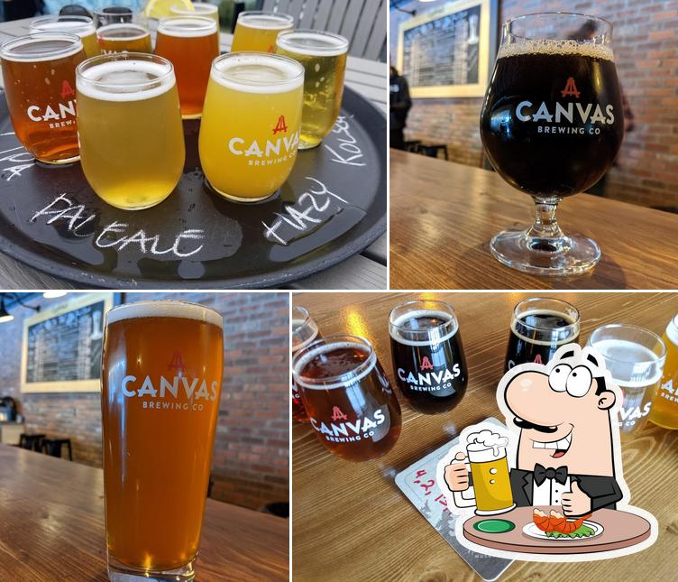Canvas Brewing Company in Huntsville - Restaurant menu and reviews