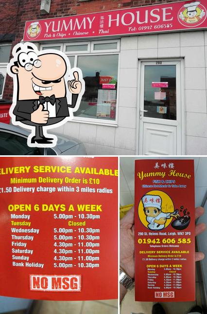 Yummy House in Leigh - Restaurant menu and reviews