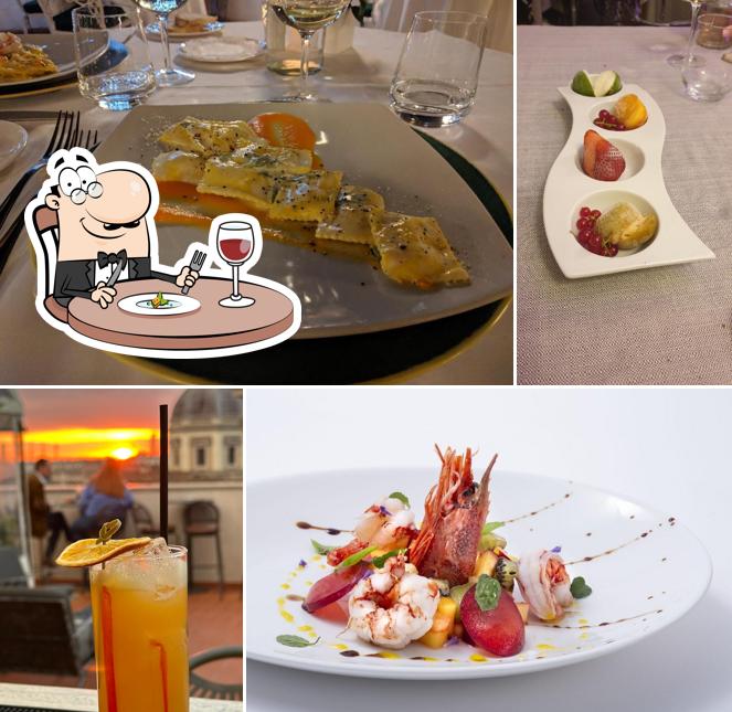 La Terrazza dei Papi Rooftop Restaurant, Rome - Menu du restaurant et ...