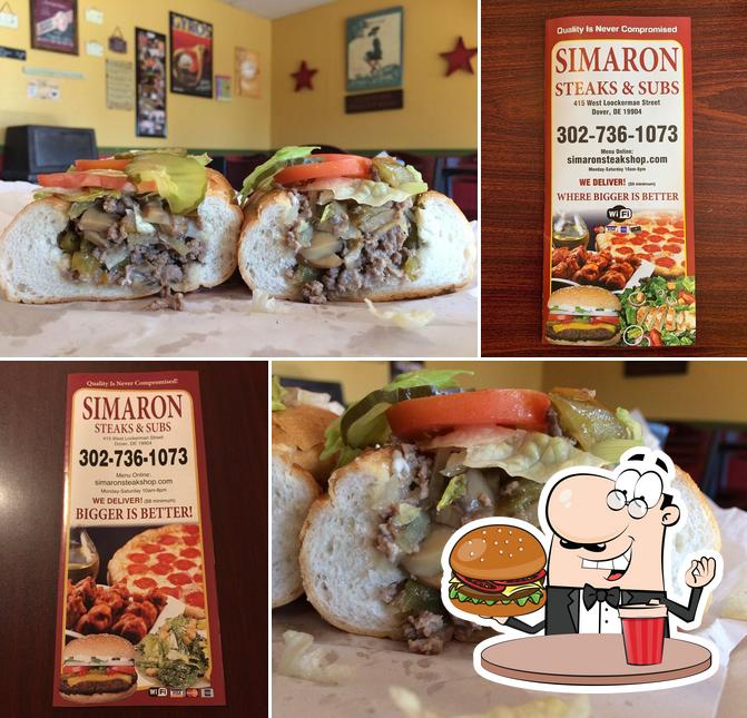 Simaron Pizza & Steak Shop in Dover - Restaurant menu and reviews