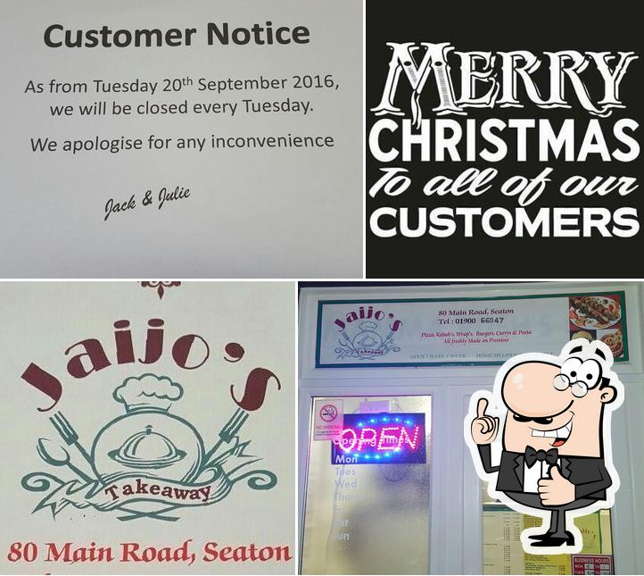 Jaijo's in Workington - Restaurant menu and reviews