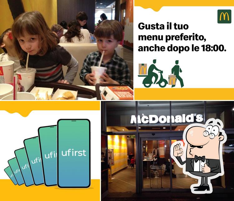 McDonald's restaurant, Rome, C.C. "PORTA DI ROMA - Restaurant menu and ...