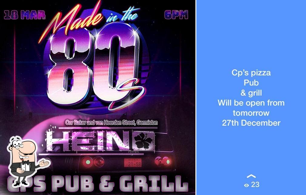 CP’S PIZZA PUB GRILL, Johannesburg - Restaurant menu, prices and reviews